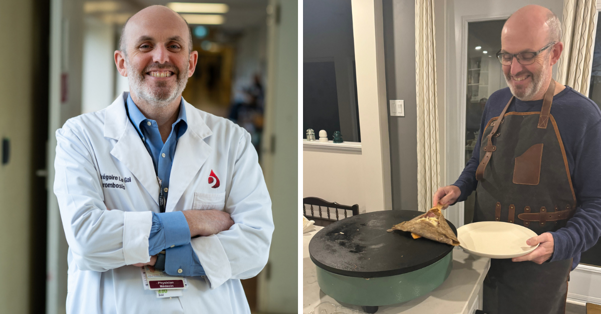 Crepes and clots: meet Dr. Grégoire Le Gal, the recipient of the 2024 ...